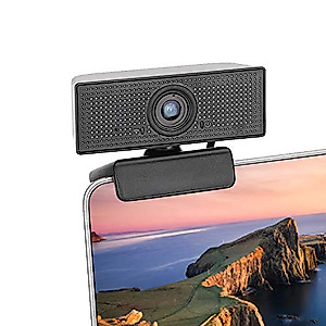 ASHATA 214 PC USB Webcam,2 MP 1080P HD USB Computer Webcam Camera with Builtin Stereo Microphone,for Windows/for Android/for Linux Series Operating System