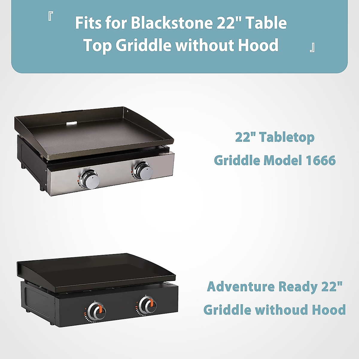 SHINESTAR Griddle Cover for Blackstone 36" Griddle, Griddle Carry Bag for Blackstone 22" Tabletop Griddle Without Hood, Portable Grill Griddle Carry Bag for Travel, Waterproof