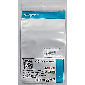 Fasgear PCI-e 5.0 Extension Cable: 16Pin(12+4) Male to PCIE 5.0 4x8(6+2) Pin Female Sleeved Extension Cable, 40cm 12VHPWR Cable Compatible for GPU GeForce RTX 3090Ti & RTX 4080 4090 (16AWG/Black)