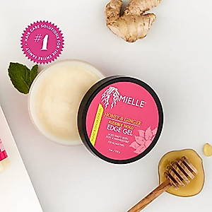 Mielle Organics Honey & Ginger Flexible Hold Edge Gel, 4 Ounces