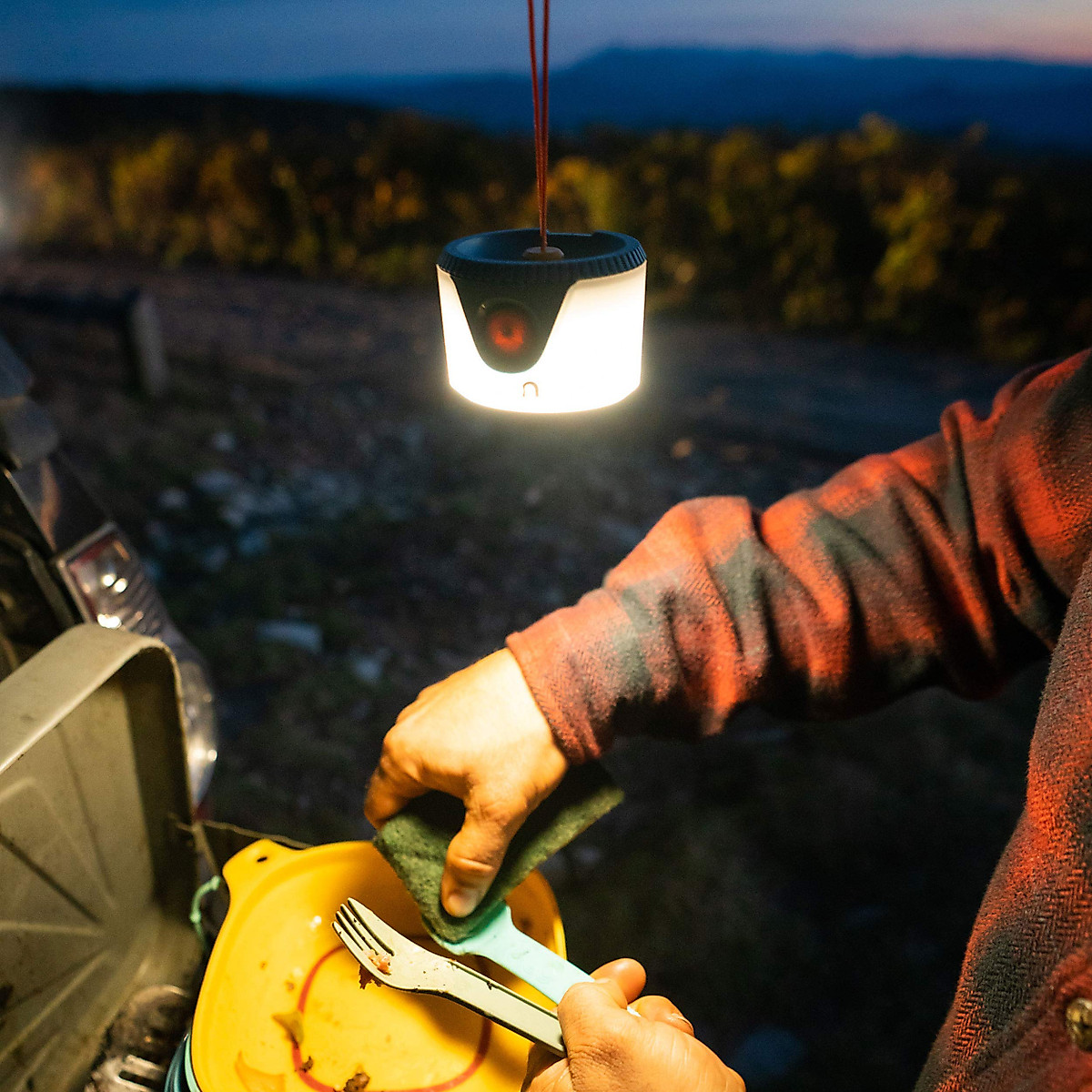 UCO Sprout LED Lantern, 100 Lumen Mini Battery-Powered LED Lantern with Lanyard
