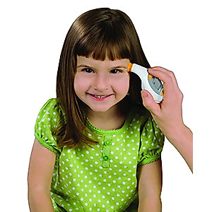 Veridian Healthcare Temple & Underarm Thermometer | Infrared Measurements | Fast 4-Second Readout | Fever Alert | Backlit Display | Programmable Timer | 1-Year Warranty