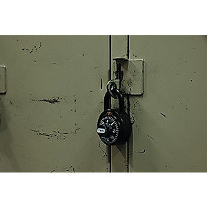 ABUS 78/50 KC 2-Inch Locker Dial Combination Padlock, Black