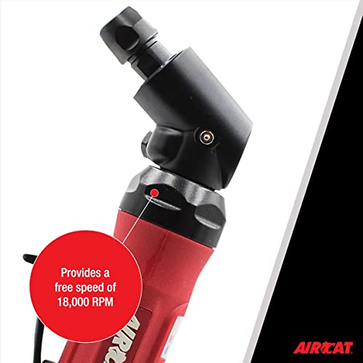AIRCAT Pneumatic Tools 6295: 115 Degree Angle Die Grinder 18,000 RPM