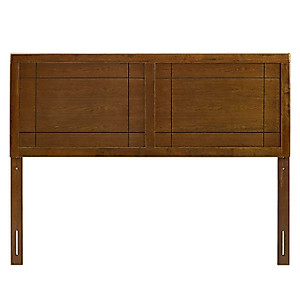 Modway Archie King Wood Headboard in Walnut