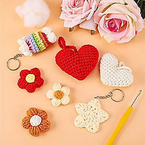 PP OPOUNT Crochet Kit for Beginners, 12 PCS Simple Crochet Kit, Beginner Crochet Kit for Adults and Kids, Learn to Crochet with Step-by-Step Instruction and Video Tutorials (Patent Product)
