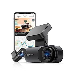 DDPAI Dash Cam Front and Rear, Cam Car Camera with 1600P Front +1080P Rear Built-in WiFi & GPS, 2K Dual Dash Camera for Cars with Night Vision,Parking Monitor, Support 128GB max,N3 Pro