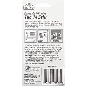 Elmer's Tac 'N Stik Reusable Adhesive
