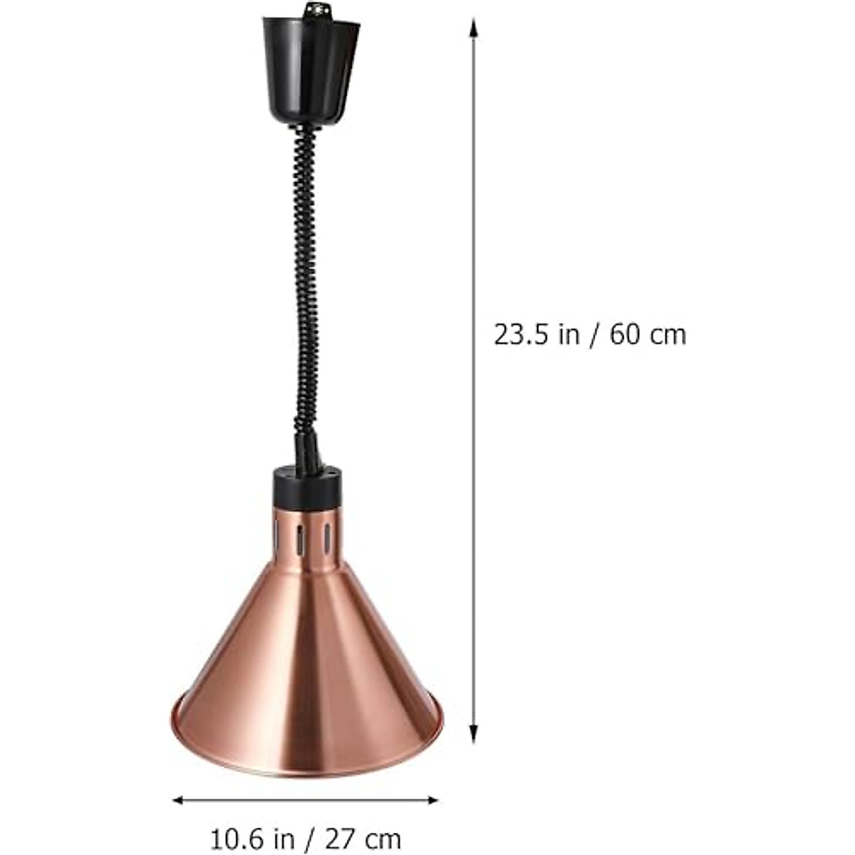 Food Warmer Lamp Food Heat Lamp, Restaurant Retractable Heat Lamp for Restaurants Heating Lamp for Food Warming Buffet Food Warmer,