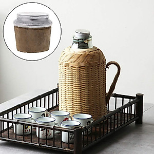 U-M pulabo 40mm Bottom Diameter Wood Thermos Bottle Cork Plug Lid Cap Stopper Kettle Parts Superiorâ€‚Quality and Creative Beautiful
