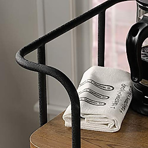 Sauder Station House Storage Cart, L: 32.323" x H: 15" x W: 40.748", Etched Oak Finish