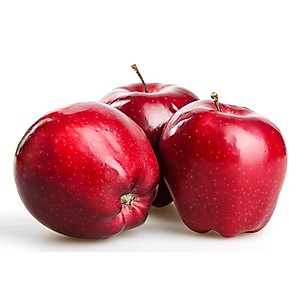 American Plant Exchange Live Red Delicious Apple Tree, Fruit-Bearing Plant Pot for Harvest and Home and Garden Decor, 3-4' Tall, 5-Gallon Pot