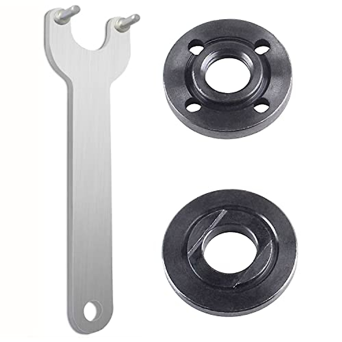 Replacement 4.5" 5" 5/8-11 Angle Grinder Wrench Spanner Lock Nut for Dewalt Makita 224568-4 193465-4 224399-1