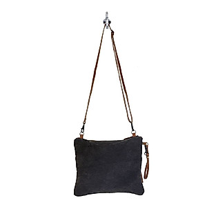 Myra Bag Pastel Small & Crossbody Bag Upcycled Cotton & Leather S-2879