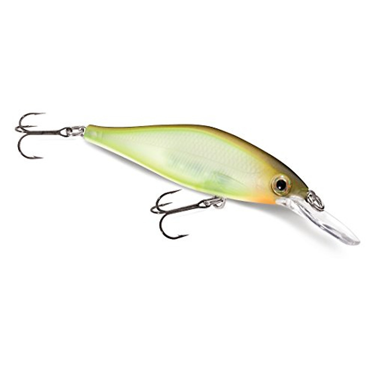 Rapala Shadow Rap Shad Deep Hard Bait Lure, Freshwater, Size 09, 3 1/2" Length, 5'-6' Depth, Moss Back Shiner, Package of 1, One Size, SDRSD09MBS