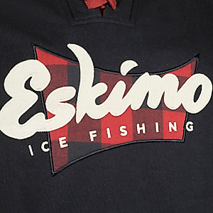 Eskimo® Polar Hockey Hoodie, Unisex, Black Ice, Large