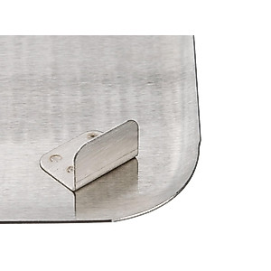 Soro Essentials- 6.37" and 10.37" Hole Openings Stainless Steel Steam Table Adapter Plate- Fits 4 and 11 qt. Inset Pan Buffet Server and Food Warmer Steam Table for Hotel Restaurant Supplies Party