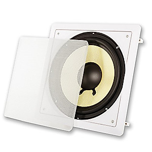 Acoustic Audio by Goldwood HD516 In-Wall/Ceiling Home Theater Surround 5.1 Speaker System, 6.5-Inch, White