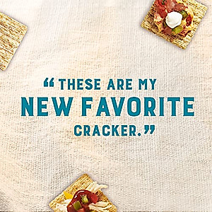 Triscuit Hint of Sea Salt Whole Grain Wheat Crackers, Vegan Crackers, 6 - 8.5 oz Boxes