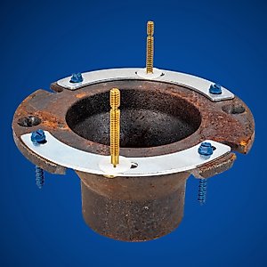 Fernco Fix-A-Flange Complete Universal Toilet Flange Water Closet Repair Kit