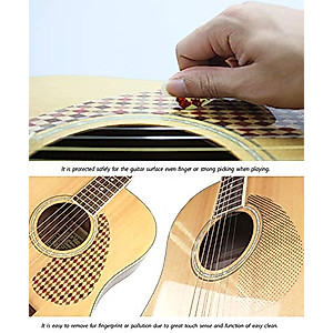 [Healingshield] Premium Acoustic Guitar Pickguard Basic Type Clear matt