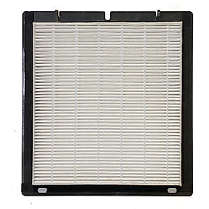Nispira True HEPA Replacement Filter Compatible with Ivation 5-in-1 Air Purifier Ozone Generator IVAOZAP04, 2 Pack