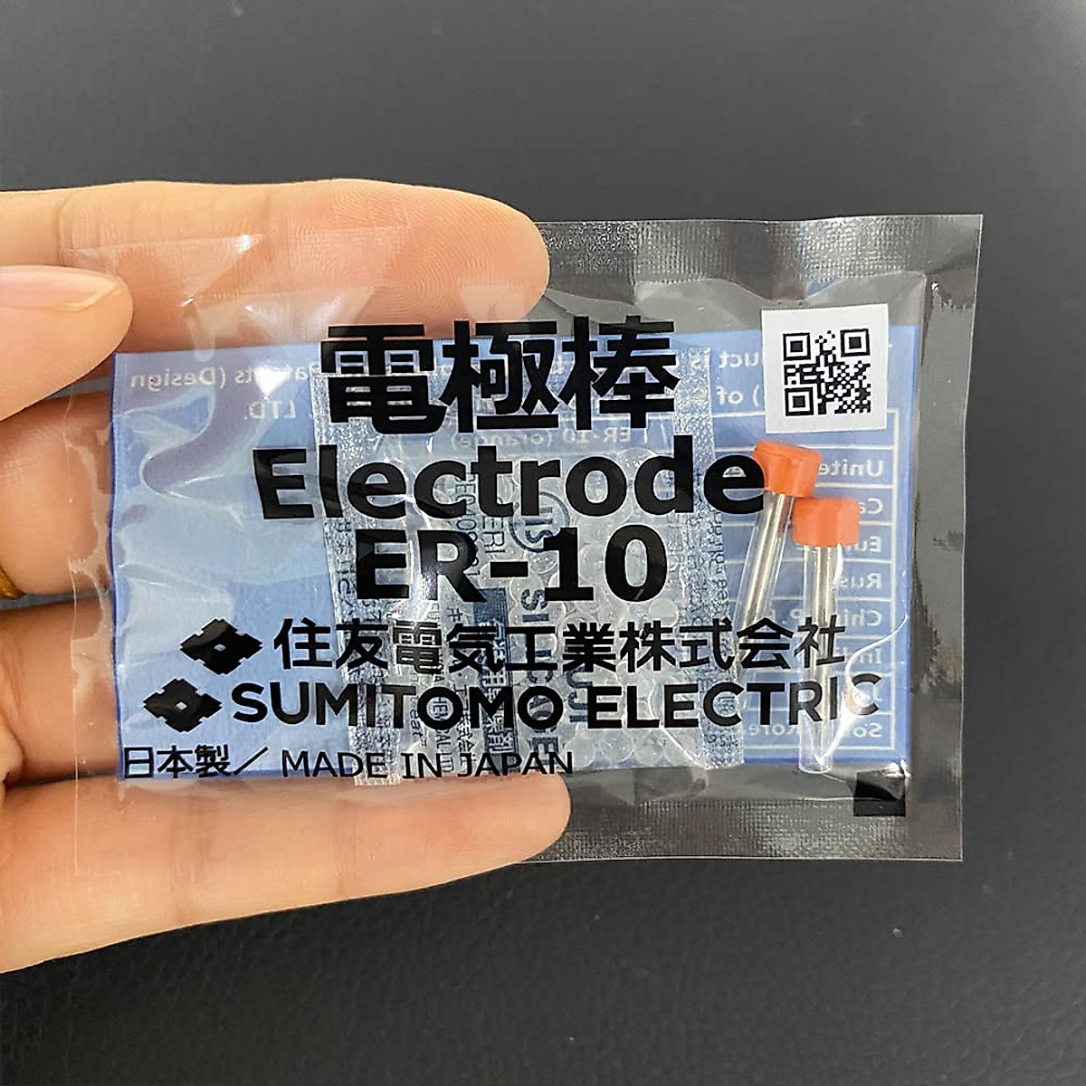 2Pairs ER-10 Electrode For Sumitomo T-39 Type-66 T-81C 82C Z1C 71C TYPE-81 M12 T-400/600C Fiber Fusion Splicer Welding Electrodes Rod ER-10