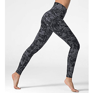 Dragon Fit Compression Yoga Pants Power Stretch Workout Leggings with High Waist Tummy Control