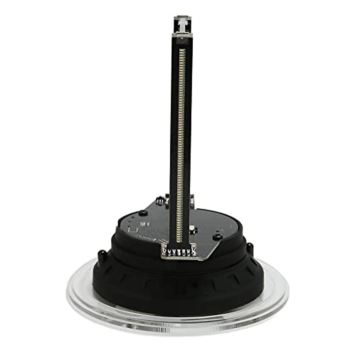 3D Hologram Fan Projector, 100‑240V WiFi Control Holographic Display Portable with Clear Cover for Windows for Store (US Plug)