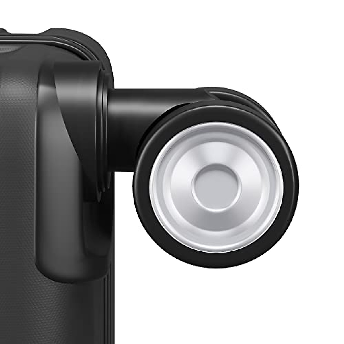 Merax Luggage Sets with TSA Locks, 3 Piece Lightweight Expandable Luggage with Spinner Wheels 20inch 24inch 28inch (Black)