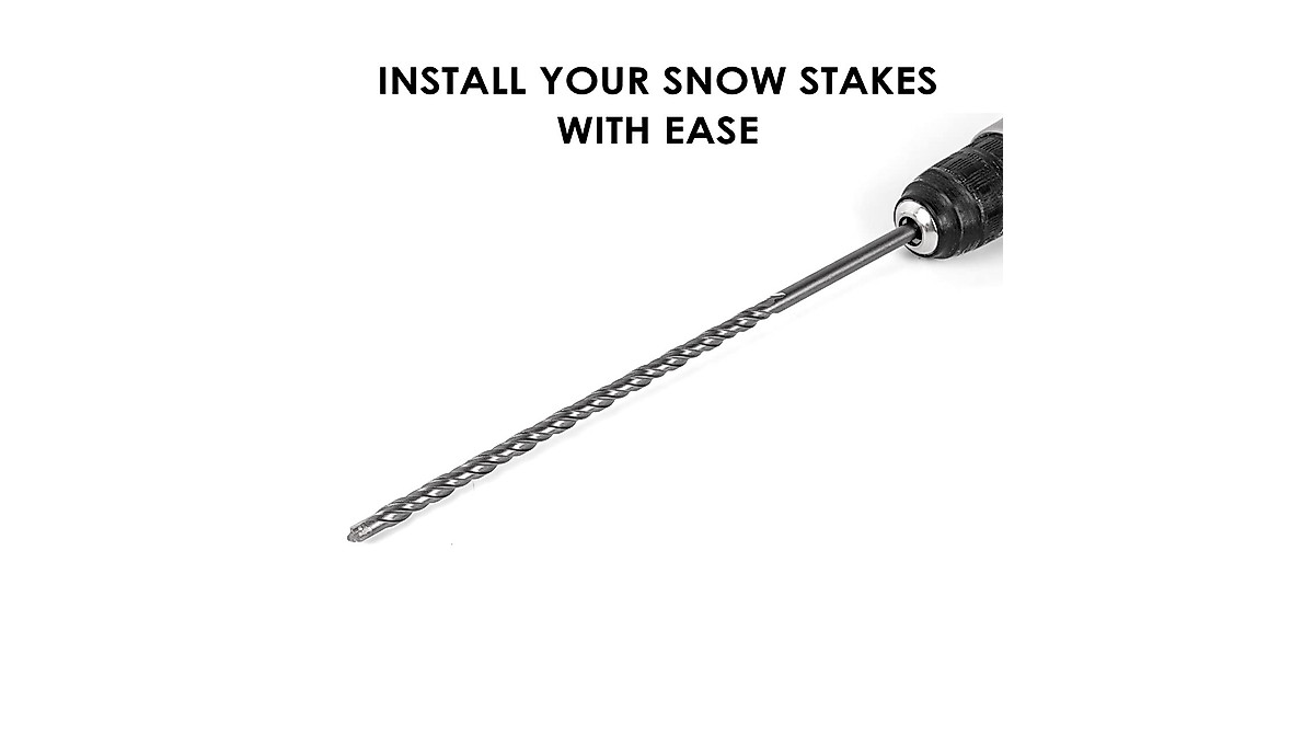 Easy Snow Stake Installation Bit - Polar Snow Products