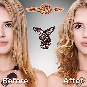 Bememo 40 Pieces Hair Rollers DIY Hair Styling Rollers Tools Soft Sleep Foam Pillow Hair Curler Rollers Sponge (Black, Brown,Dot)