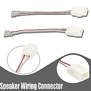 for 2002-2019 Jeep Wrangler, Chrysler, Dodge Vehicles Aftermarket Door Speaker Dash Tweeter Wire Harness Connector