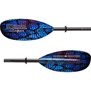 BENDING BRANCHES Angler Pro Fiberglass Straight Shaft 2-Piece Kayak Paddle