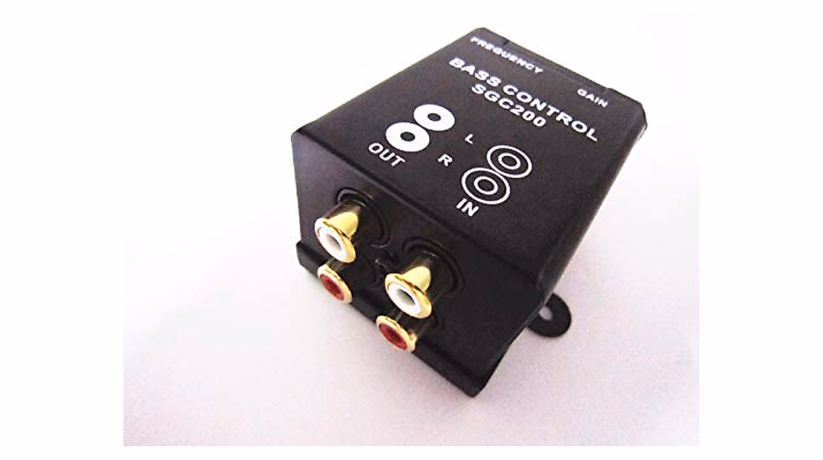 Car & Home Subwoofer Amplifier RCA Line Level Volume Control