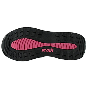 Ryka Terrain Zip Womens Shoes Size 9.5, Color: Grey/Black/Pink