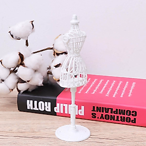 20pcs Doll Dress Form Mini Mannequin Dress Form Mannequin Model Stand Accessories for Doll Dresses