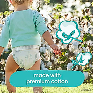 Diapers Size 4, 150 Count - Pampers Pure Protection Disposable Baby Diapers, Hypoallergenic and Unscented Protection (Packaging & Prints May Vary)