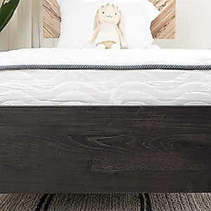 Signature Design by Ashley Bonell 6 Inch Firm Hybrid Mattress, CertiPUR-US Certified Foam, Twin (M96311)