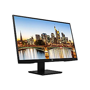 HP P27h G4 27 Inch FHD IPS LED-Backlit LCD 2-Pack Monitor Bundle with HDMI, Integrated Speakers, Blue Light Filter, Dual Monitor Stand, MK270 Wireless Keyboard and Mouse, Gel Pad
