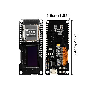 HiLetgo 0.96" ESP32 OLED ESP32 ESP-32 OLED WiFi Bluetooth Development OLED Display for Arduino AP STA