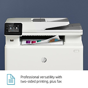 HP Color LaserJet Pro M283fdw Wireless All-in-One Laser Printer, Remote Mobile Print, Scan & Copy, Duplex Printing, Works with Alexa (7KW75A)