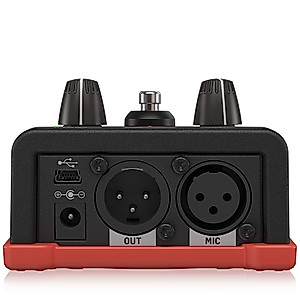 TC Helicon VOICETONE R1 Single-Button Stompbox for Studio-Quality Live Vocal Reverb