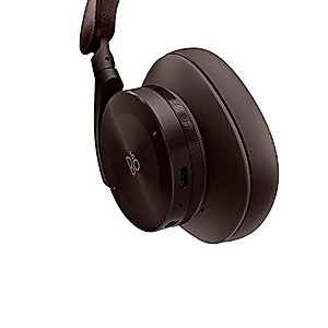 Bang & Olufsen Beoplay H95 Premium Comfortable Wireless Active Noise Cancelling (ANC) Over-Ear Headphones with Protective Carrying Case, Chestnut (Renewed Premium)