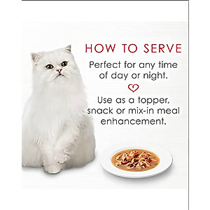 Fancy Feast Broths for Cats Variety Pack Bundle / 12 Pouches Total /2 Cat Nip Mouse Toys & Your Lifestyle Merchant Measuring Spoon