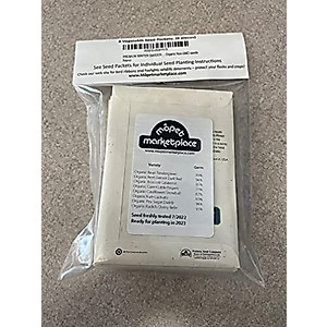 Organic Winter Vegetable Seeds Heirloom Seeds for Planting, Green Beans, Beets, Broccoli, Carrot, Cauliflower, Kale, Peas, Radish - Môpet Marketplace