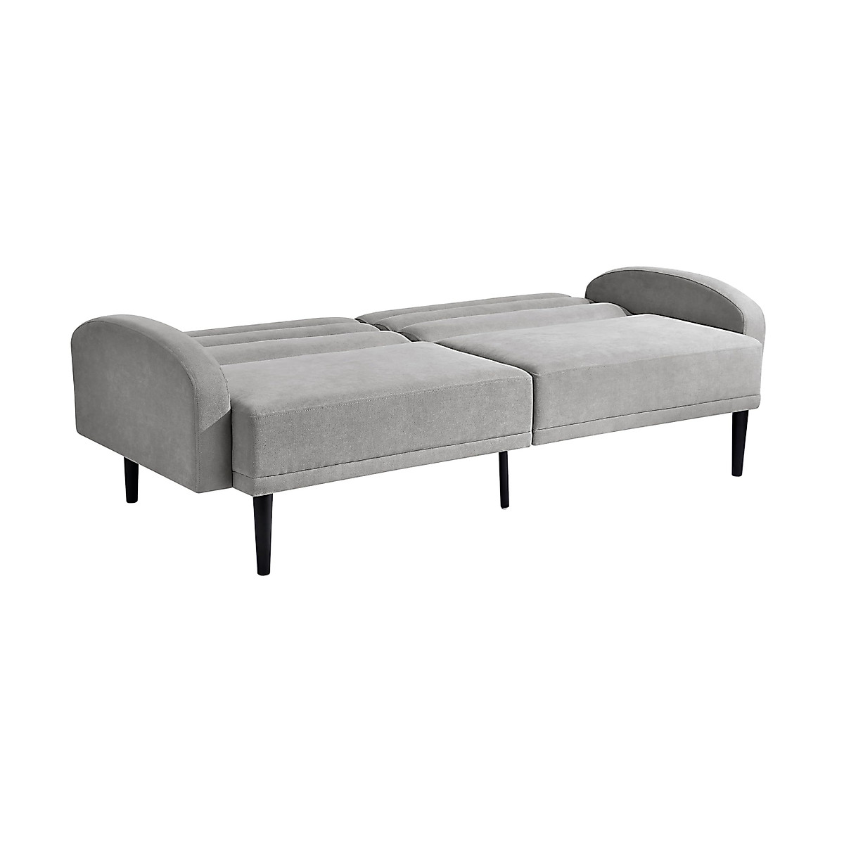 Serta Roswell Convertible Sofa Light Gray