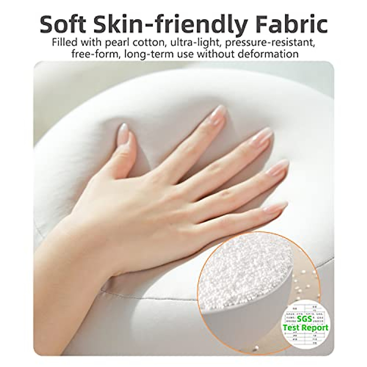 PEPPER JOBS Cell Phone/Tablet Pillow Stand for Bed 360° Angle Adjustable Clip Clamp Cell Phone Holder Dual-arms Height Adjustment Cell Phone Pillow Stand for iPhone 13,12,4.5-13''Phone/Kindle/Tablet