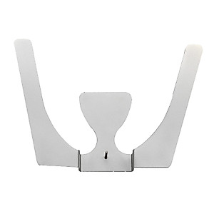 Angzhili 1 PACK Dental Occlusal Maxillary Casting Jaw Plane Plate Autoclavable Denture Tool for Complete Denture