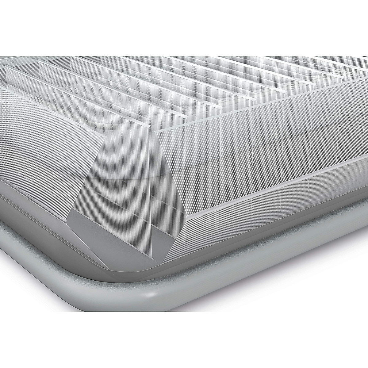 Intex Comfort Plush Elevated Dura-Beam Airbed with Internal Electric Pump, Bed Height 22", Queen